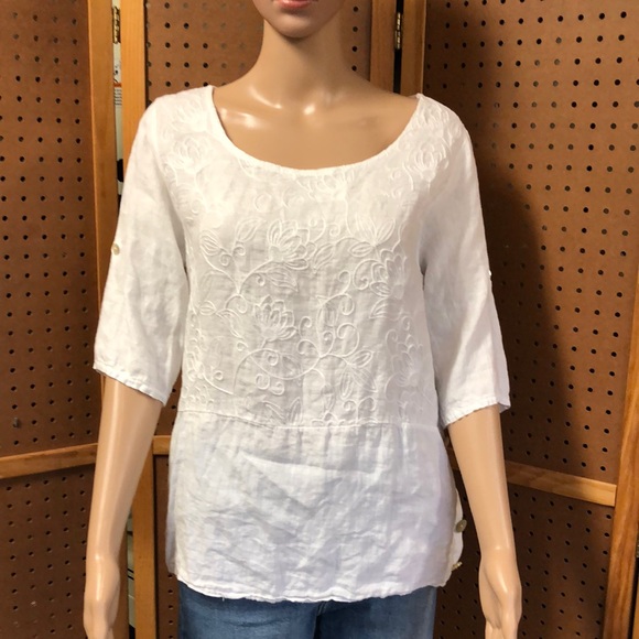 Lungo L’Arno | Tops | Italian Linen | Poshmark